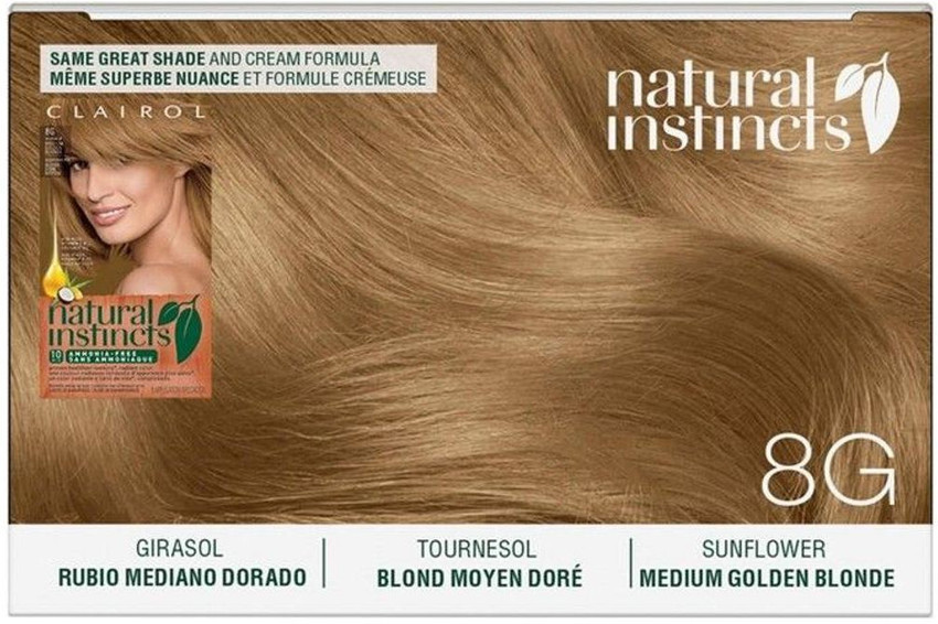 Golden Blonde Hair Color Chart