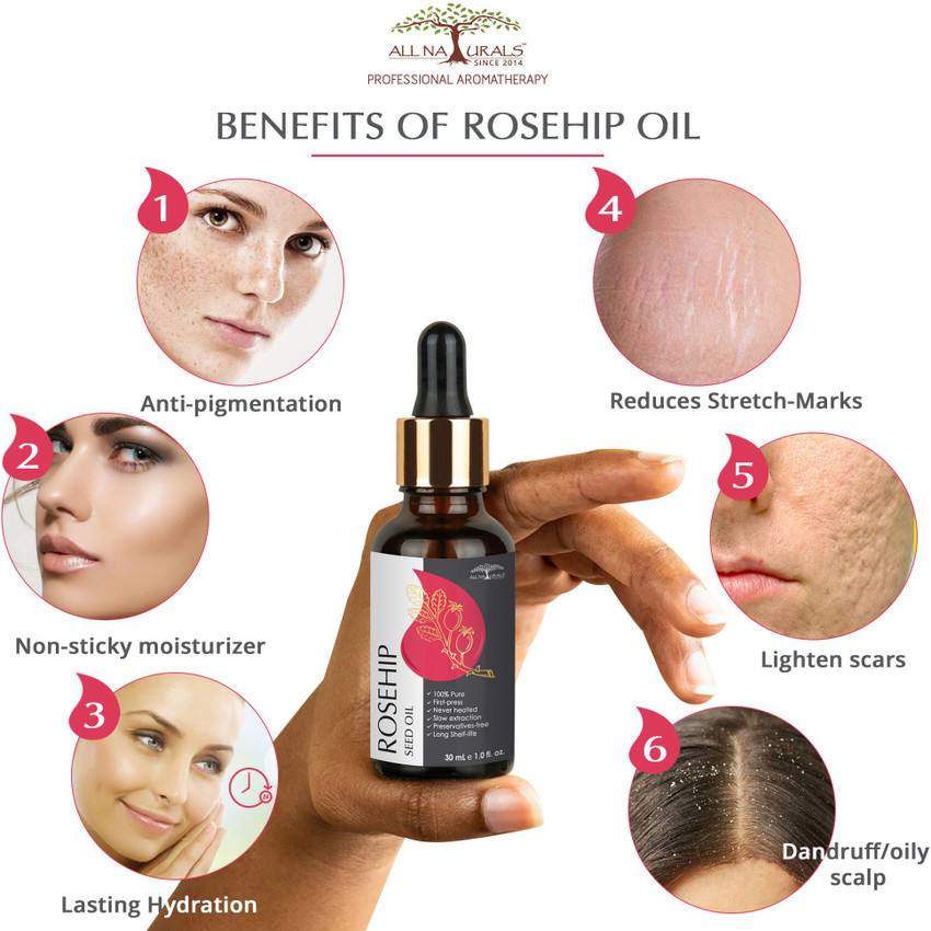 Rosehip seed oil for face store