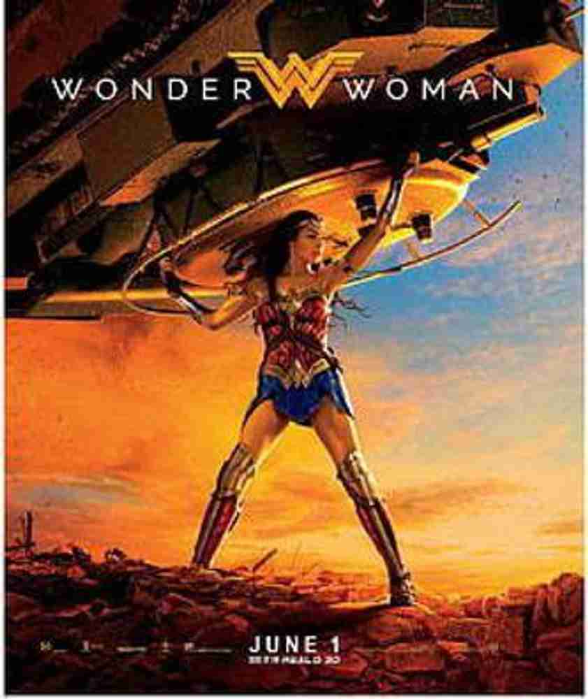 Wonder Woman Movie Poster Gal Gadot