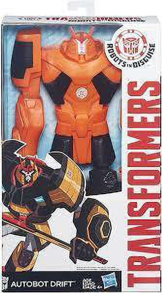 Hasbro TRANSFORMERS ROBOTS IN DISGUISE AUTOBOT DRIFT 12 INCH TITAN FIGURE COLLECTIBLE GREAT GIFT TRANSFORMERS ROBOTS IN DISGUISE AUTOBOT DRIFT 12 INCH TITAN FIGURE COLLECTIBLE GREAT GIFT