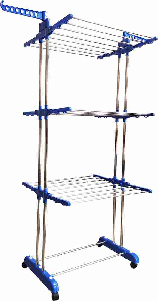 FAVOUR Steel Plastic Aluminium Floor Cloth Dryer Stand B2MSNEW013 Price in India Buy FAVOUR Steel Plastic Aluminium Floor Cloth Dryer Stand B2MSNEW013 online at Flipkart