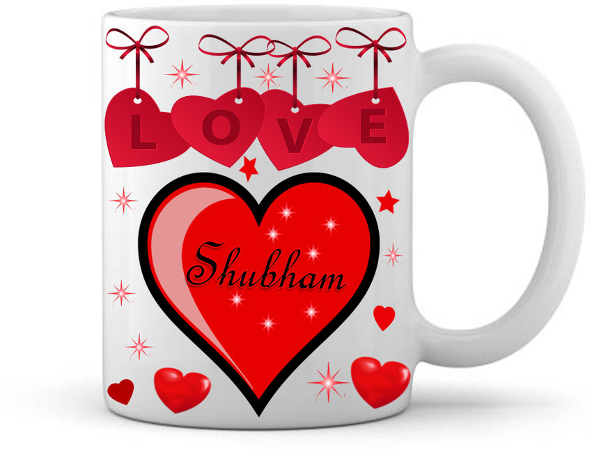 I Love Shubham Logo Logo Design — Shubham Sharma