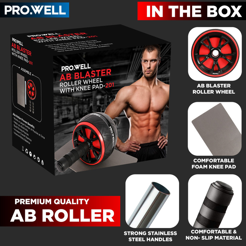 Squatz Ab Roller Wheel Abs Workout Equipment For Abdominal