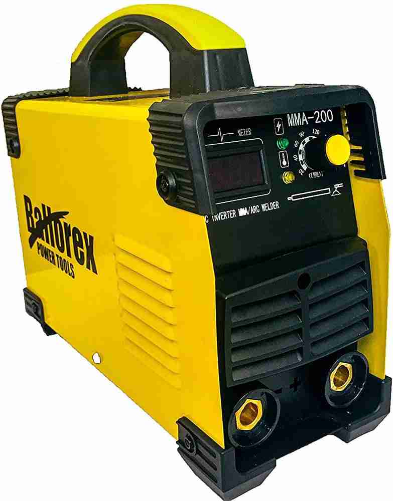 Ballorex Metal Single Phase Inverter ARC Welding Machine 4 IGBT 200A with Hot Start Anti Stick Functions Arc Force Control. Inverter Welding Machine Price in India Buy Ballorex Metal Single Phase Inve...