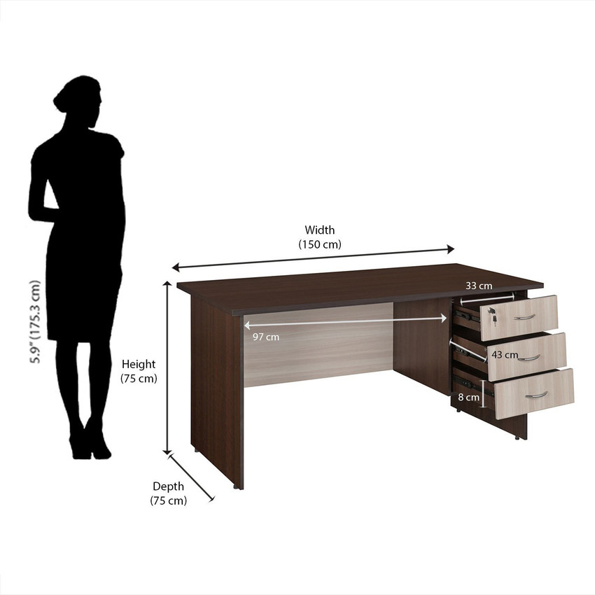 Nilkamal Aristo Engineered Wood Office Table Price in India Buy Nilkamal Aristo Engineered Wood Office Table online at Flipkart