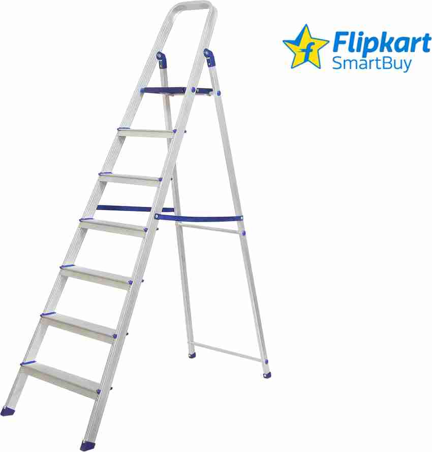 Flipkart SmartBuy 7 Step With Heavy Platform Aluminium Ladder