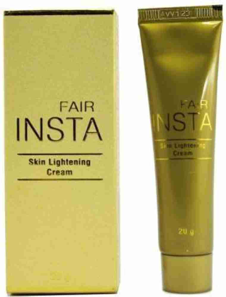 FAIR INSTA SKIN LIGHTENING CREAM 20 g PACK OF 1 Price in India Buy FAIR INSTA SKIN LIGHTENING CREAM 20 g PACK OF 1 online at Flipkart
