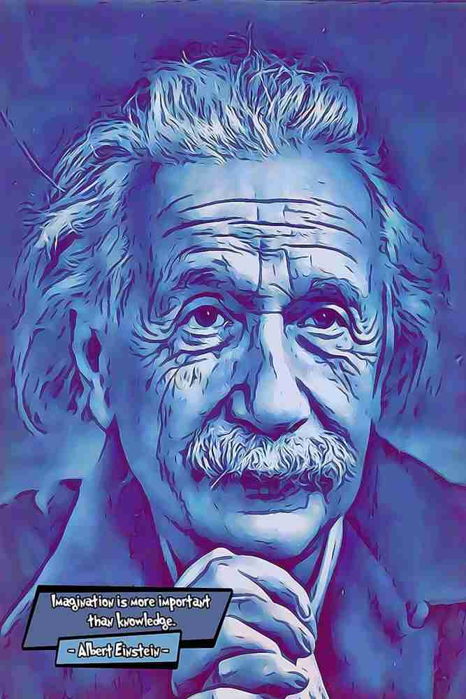 Einstein Imagination Poster
