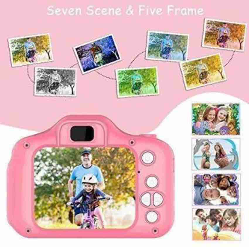 Khilona Wala Kids Toy Digital Camera Kids Digital Camera Mini Cute 8MP HD 1080P 2 Inch Screen Camera Toys for Boys and Girls Video Recorder Kids Toy Digital Camera Kids Digital