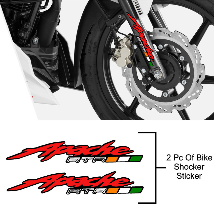 Bike Stickers Design Apache