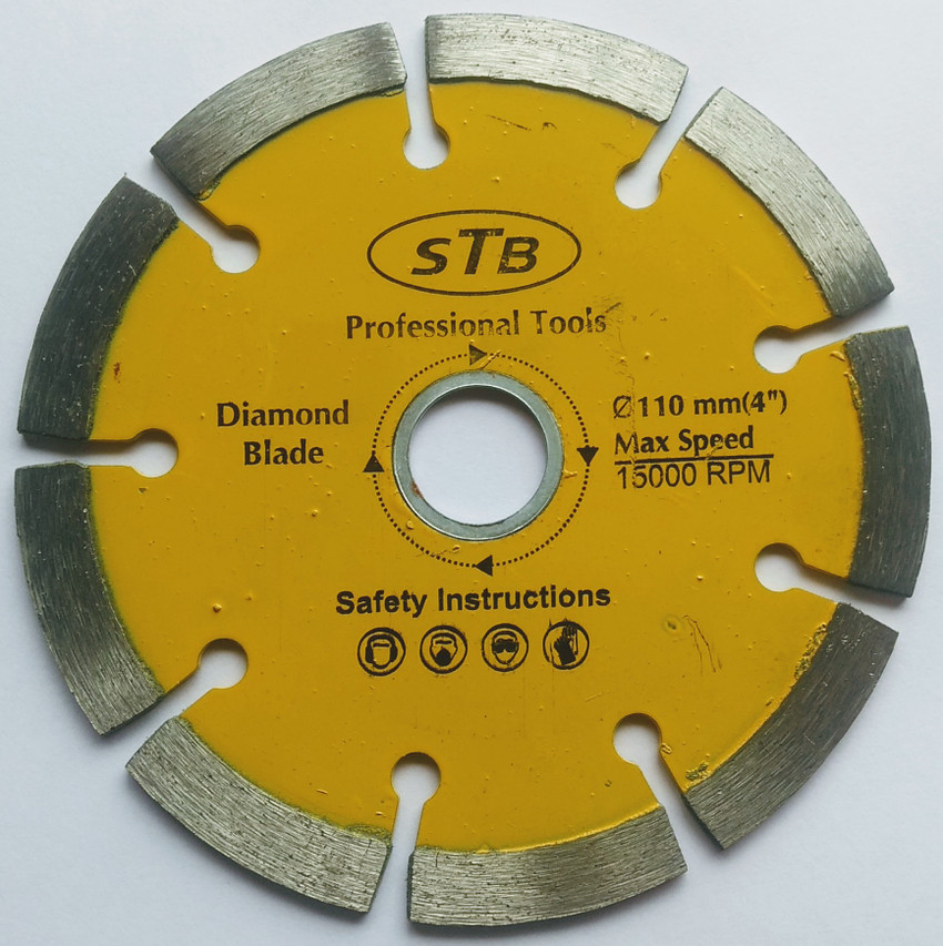 STB 4 inch Diamond saw Blade suitable for Marble Granite Tile Non metal cutting blade and not use for Metal Cutter Price in India Buy STB 4 inch Diamond saw Blade