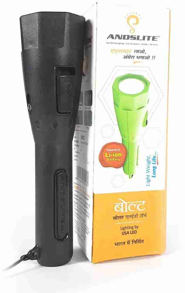 ANDSLITE BOLT Torch Price in India Buy ANDSLITE BOLT Torch online at Flipkart