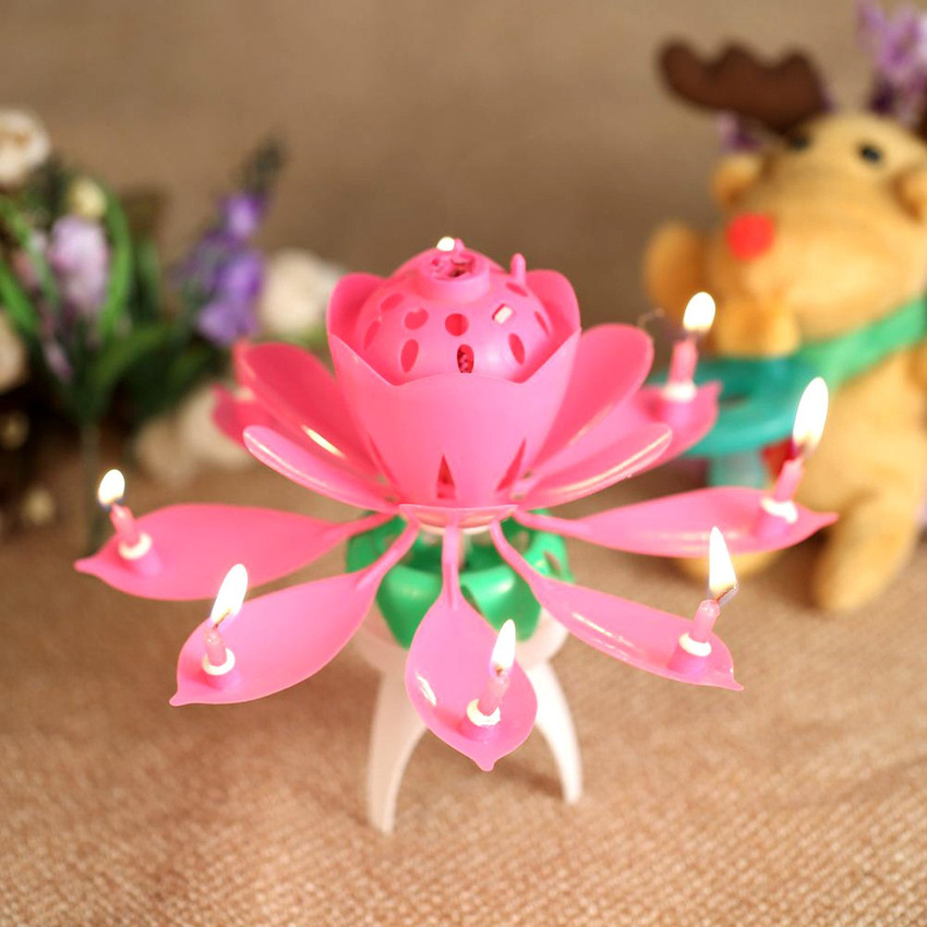 Birthday Flower Candle Images | Best Flower Site