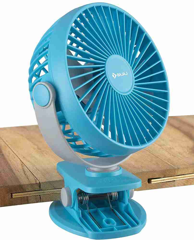 BAJAJ Pygmy Mini 110 MM Sweep Blade Table Fan (USB, 56% OFF