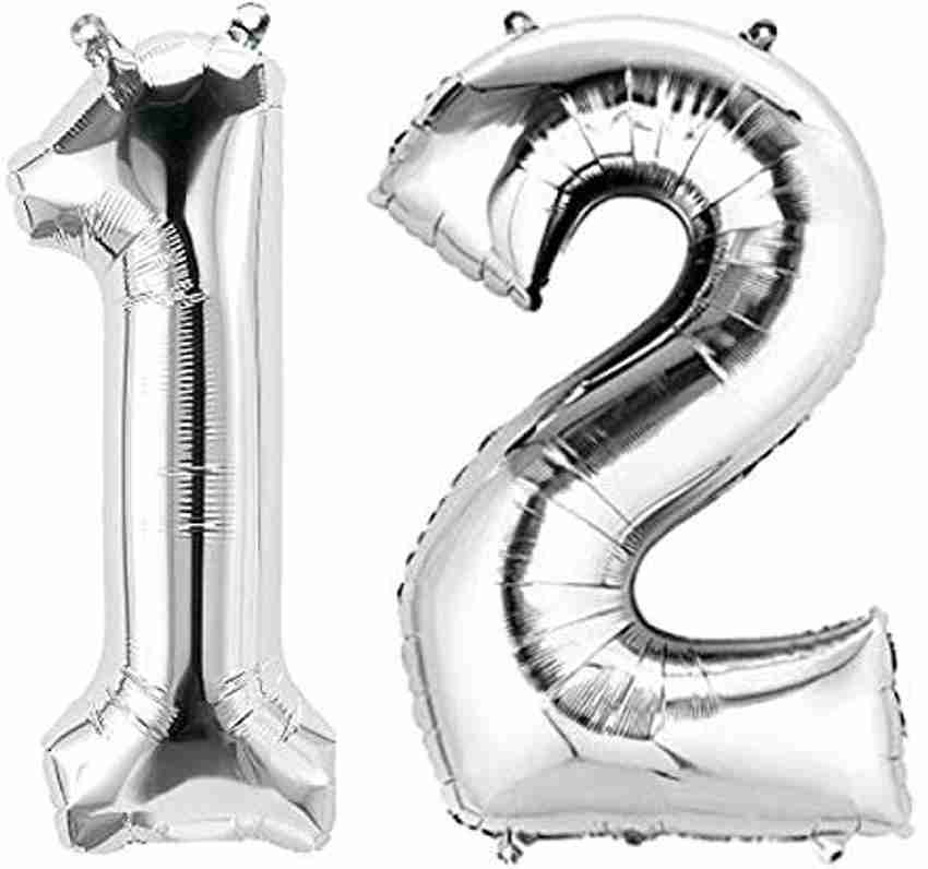 Balloons With Number 12