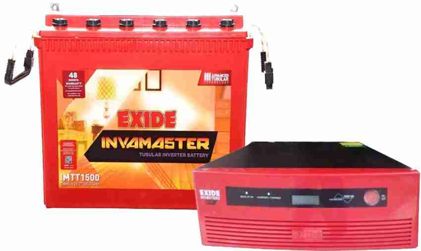 EXIDE IMTT1500 150AH TUBULAR INVERTER BATTERY Price In