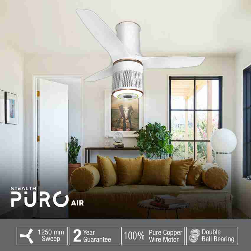 HAVELLS Stealth Puro Air 1250 mm 3 Blade Ceiling Fan Price in India Buy HAVELLS Stealth Puro Air 1250 mm 3 Blade Ceiling Fan online at Flipkart