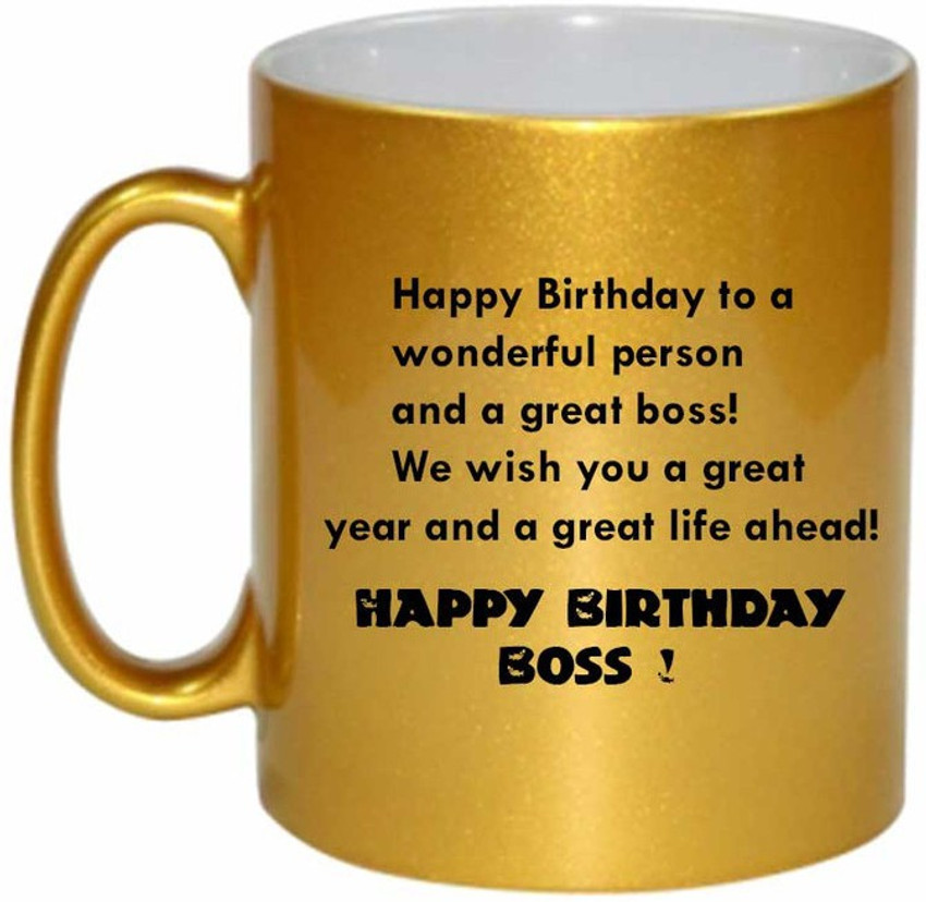 Happy Birthday To A Great Boss