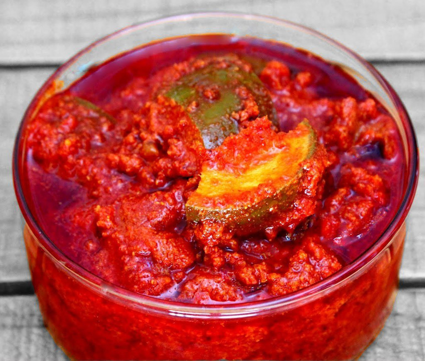 Mango Pickle Andhra Style
