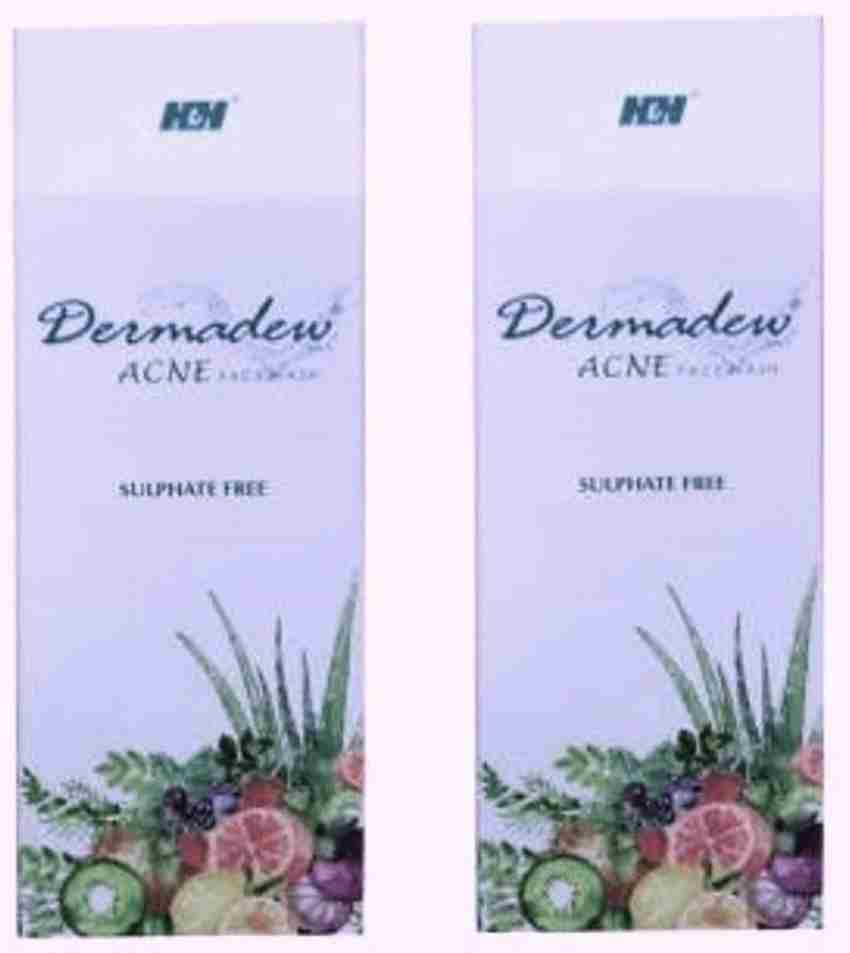 Dermadew acne face wash store