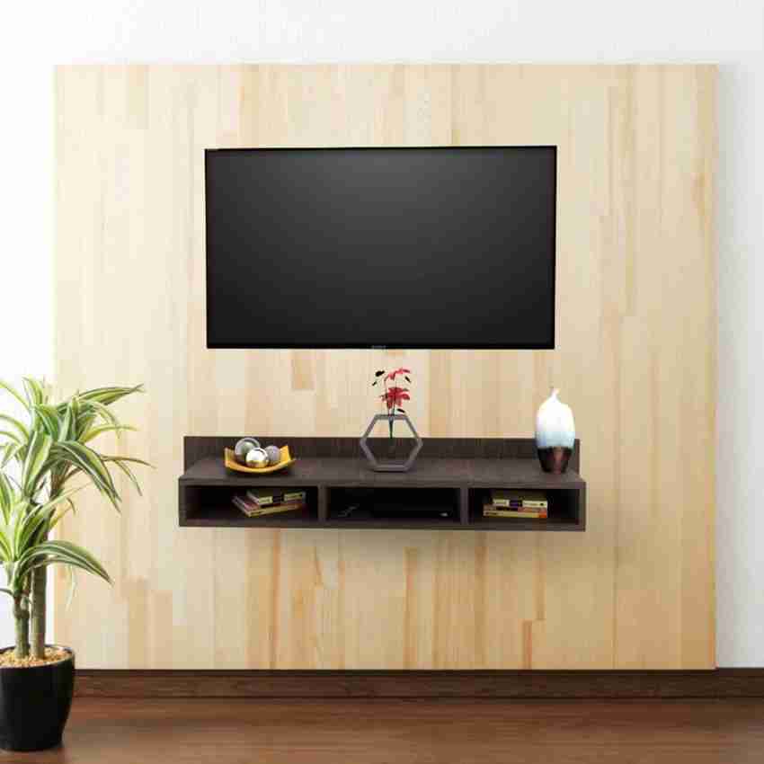 Tv stand wood wall store