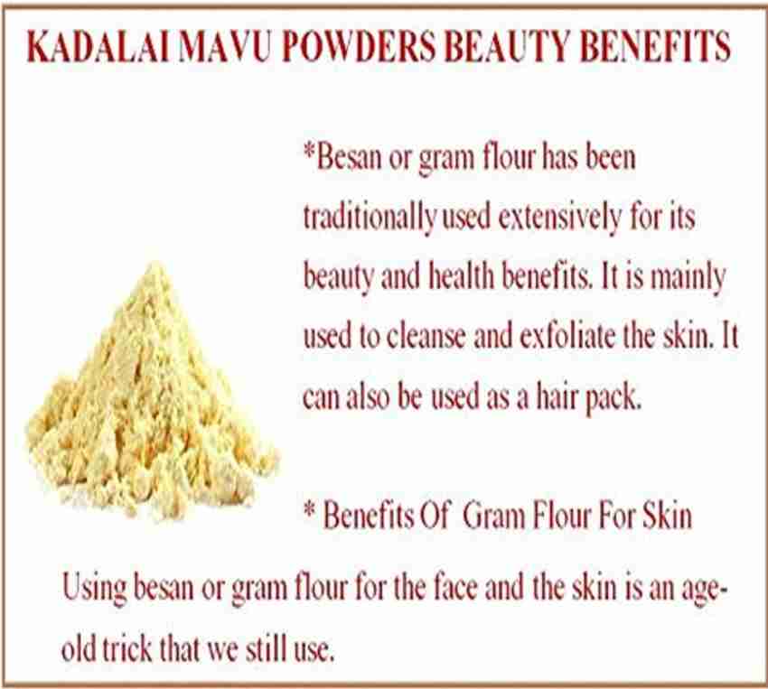 Gram Flour For Skin