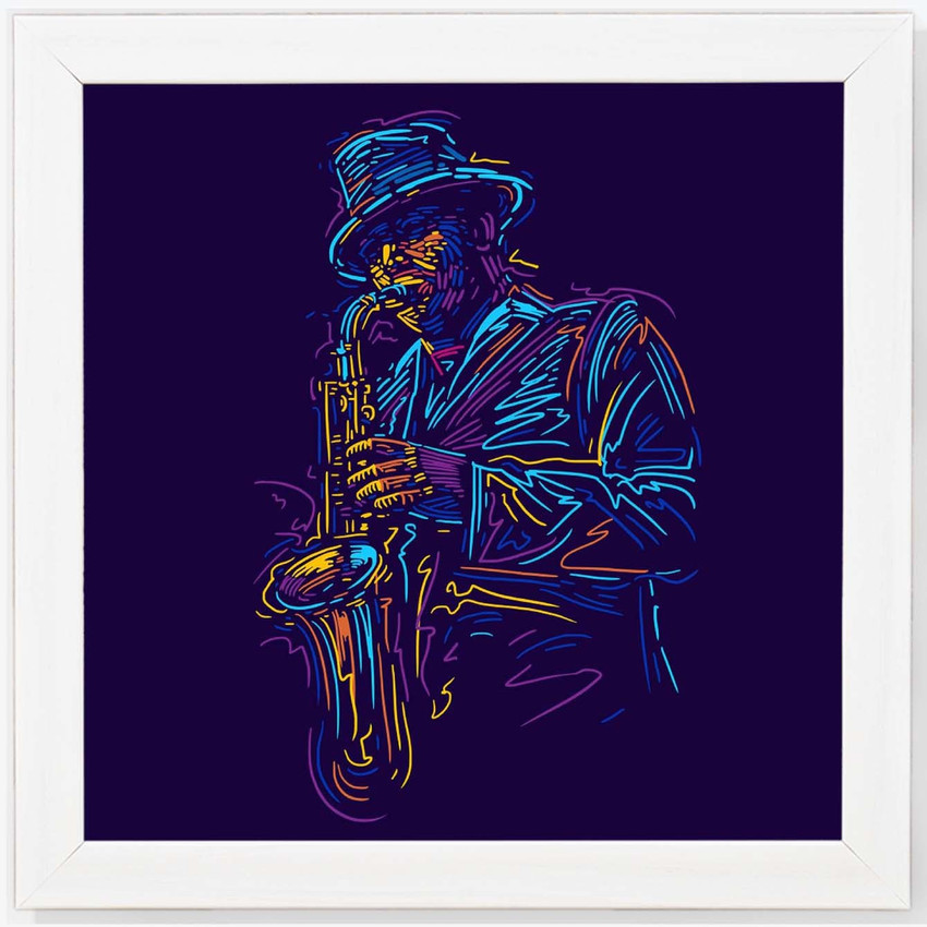 Saxophone Player Art