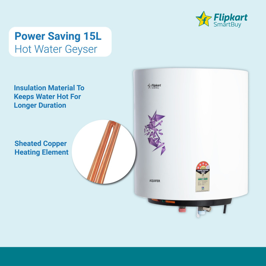 Flipkart SmartBuy 15 L Storage Water Geyser Flipkart SmartBuy 15 L Storage Water Geyser Sheen White Price in India Buy Flipkart SmartBuy 15 L Storage Water Geyser Flipkart SmartBuy 15 L