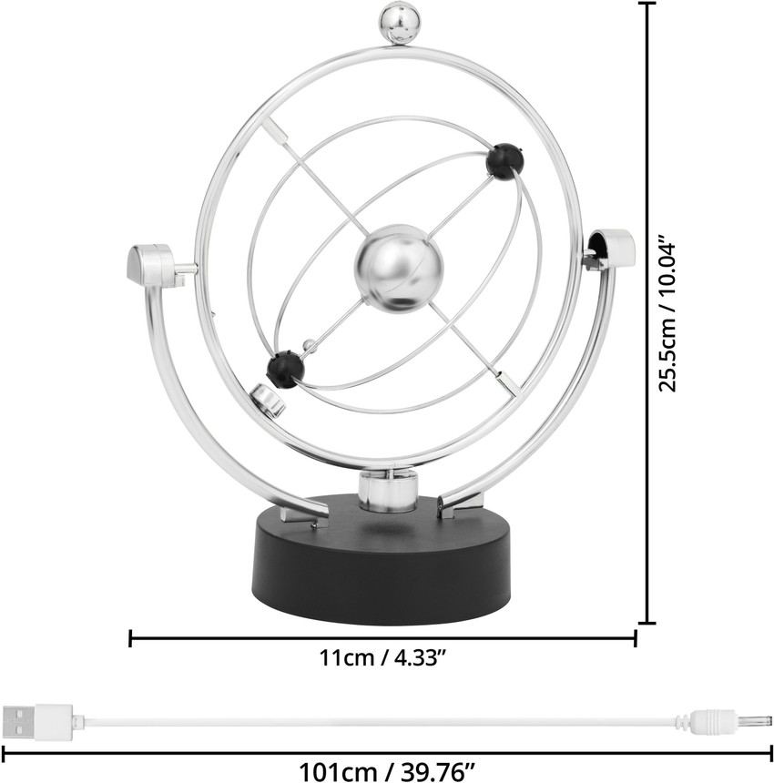 Cubic Newton Pendulum Perpetual Motion Cradle, 54% OFF