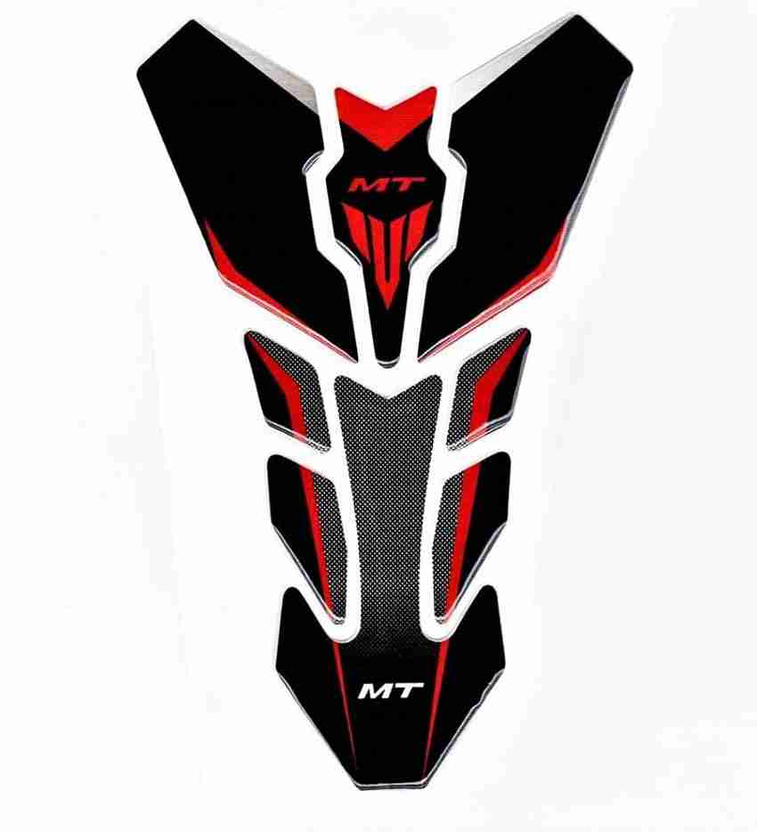 Acube Mart Yamaha MT 15 Tank Pad Sticker Green Helmet Spike, 48% OFF