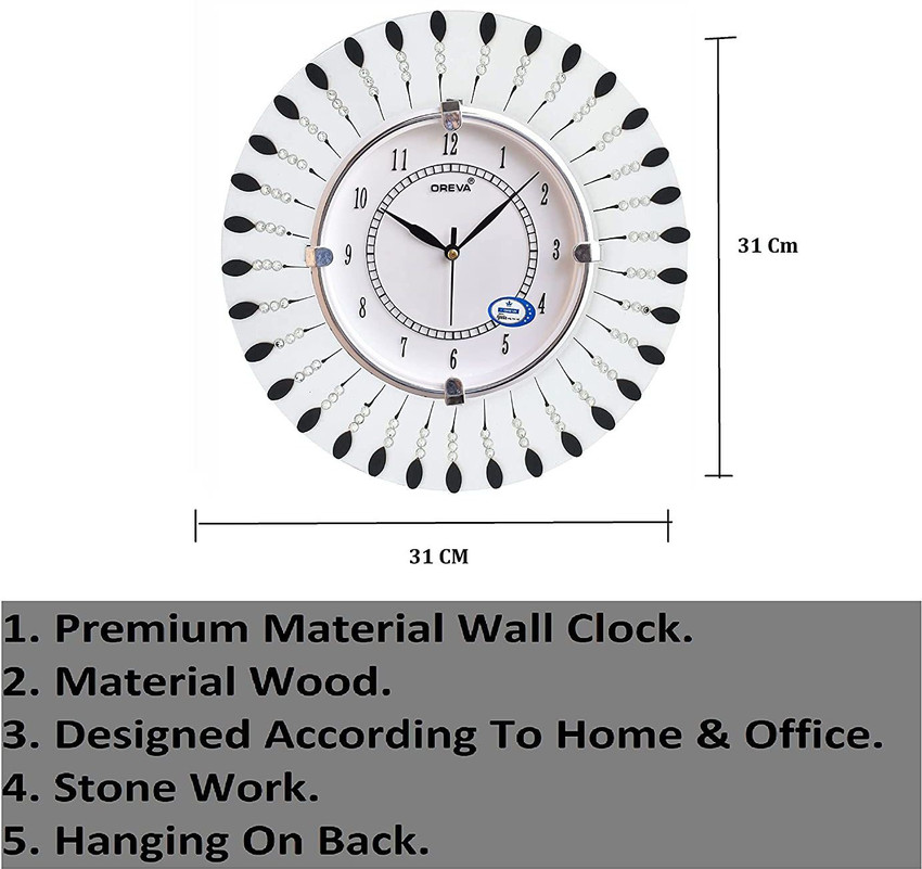 Ircon Wall Clock With Swag