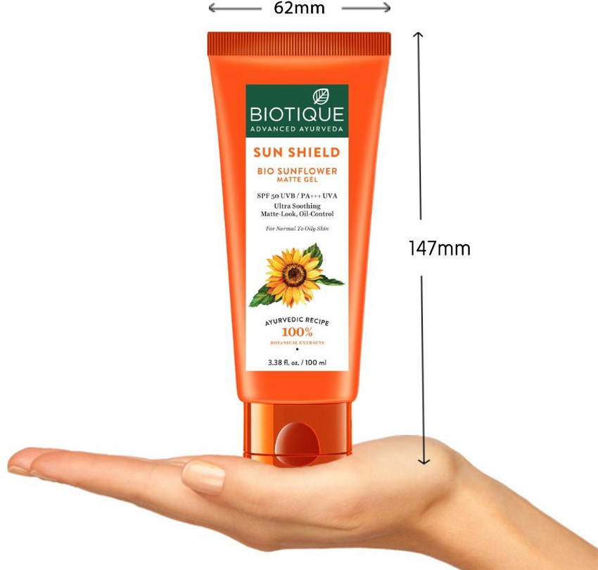 Sunscreen biotique store