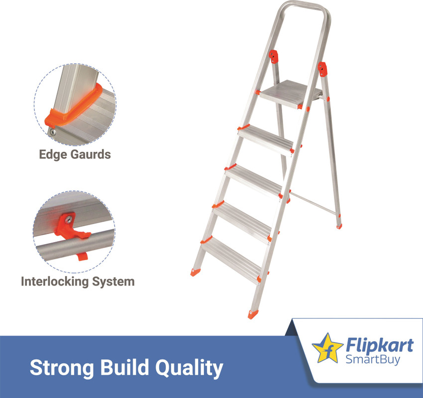 Flipkart SmartBuy 5 Step ladder Aluminium Ladder