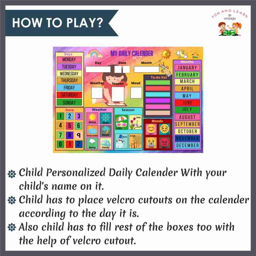 Velcro Calendar Millennium Calendar Cut Out Stock Images & Pictures