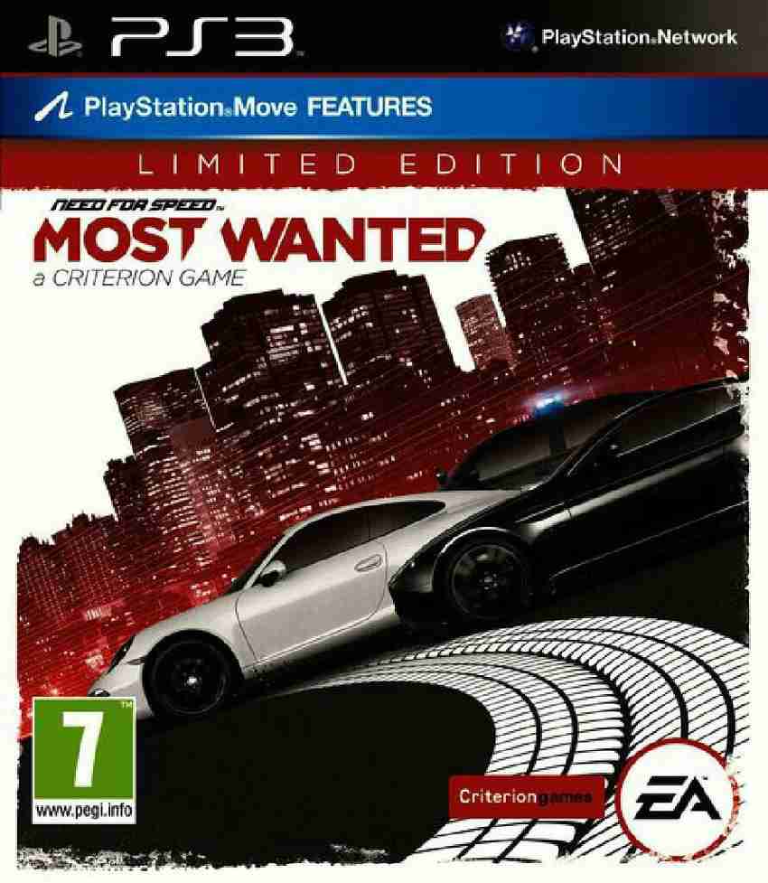 Need For Speed Most Wanted Car Ps3