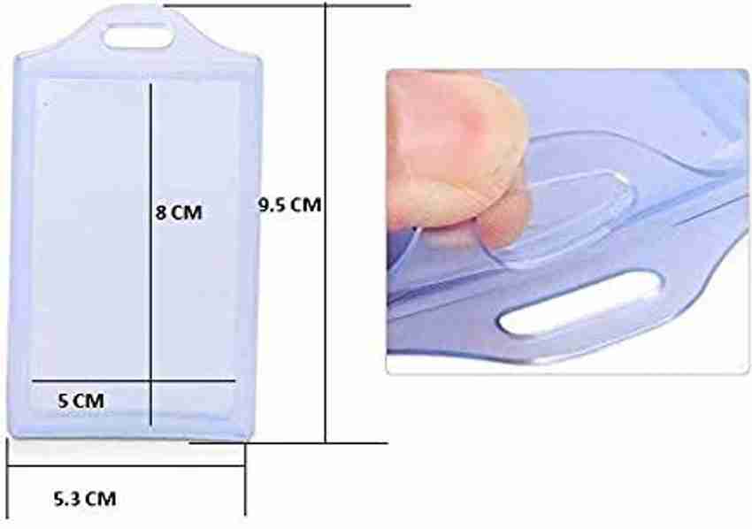 Hard Plastic Id Card Holder
