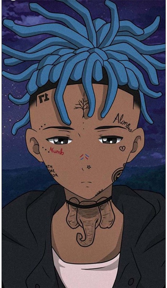 XXXTentacion Cartoon Wallpa, XXXTentacion Drawing HD Phone