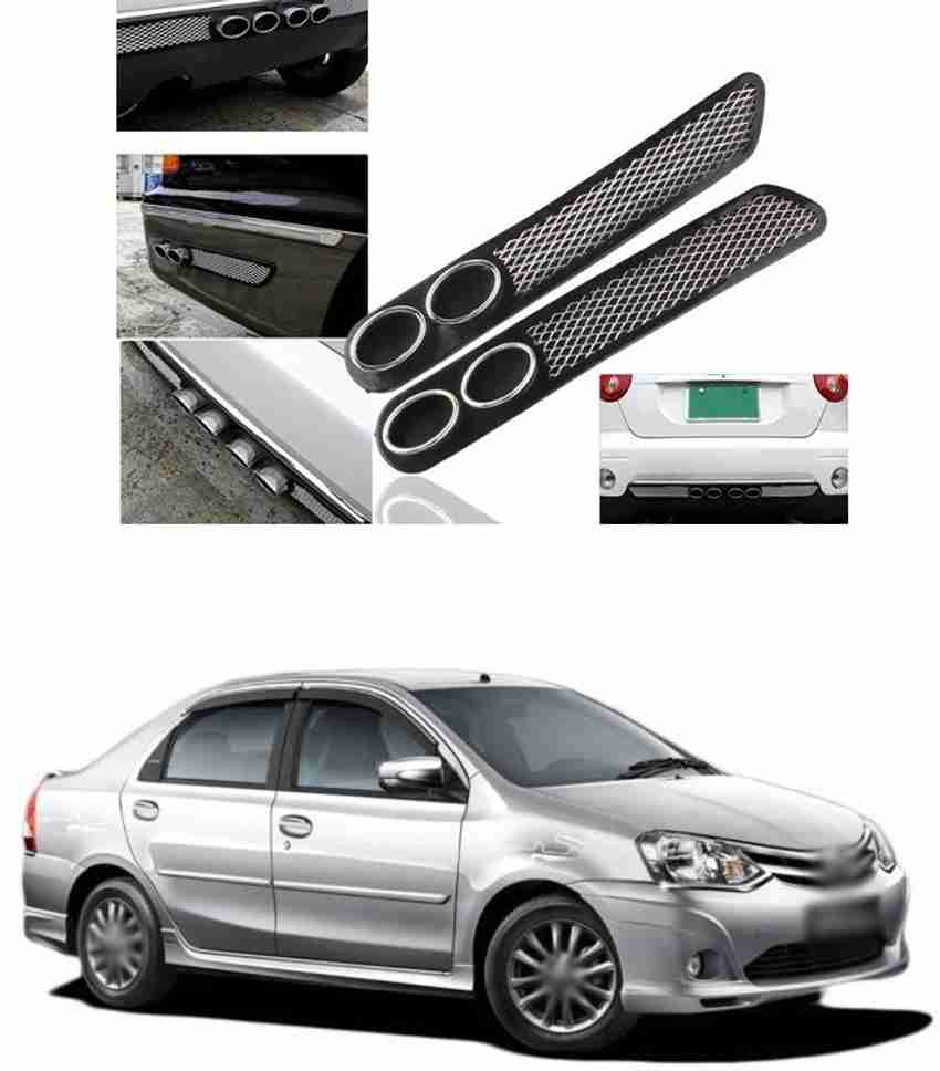 Etios back bumper guard store