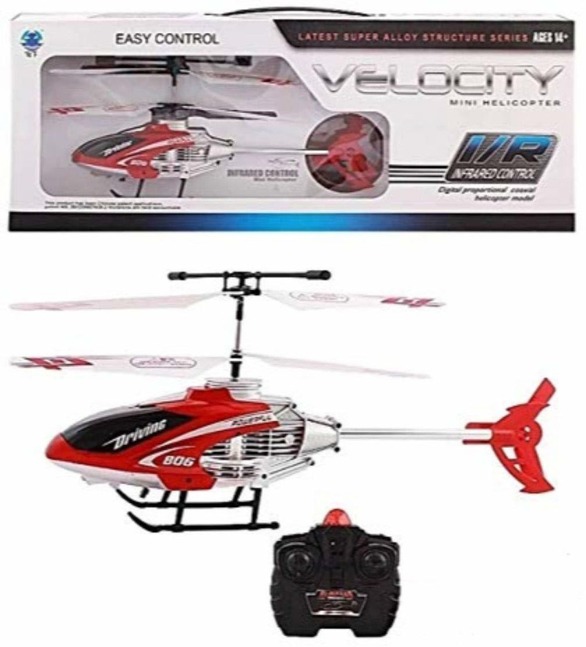 R.R.ENTERPRISES VELOCITY MINI HELICOPTER I R INFRARED CONTROL 2 CHENNEL VELOCITY MINI HELICOPTER I R INFRARED CONTROL 2 CHENNEL Buy VELOCITY MINI HELICOPTER I R INFRARED CONTROL 2 CHENNEL toys in Indi...