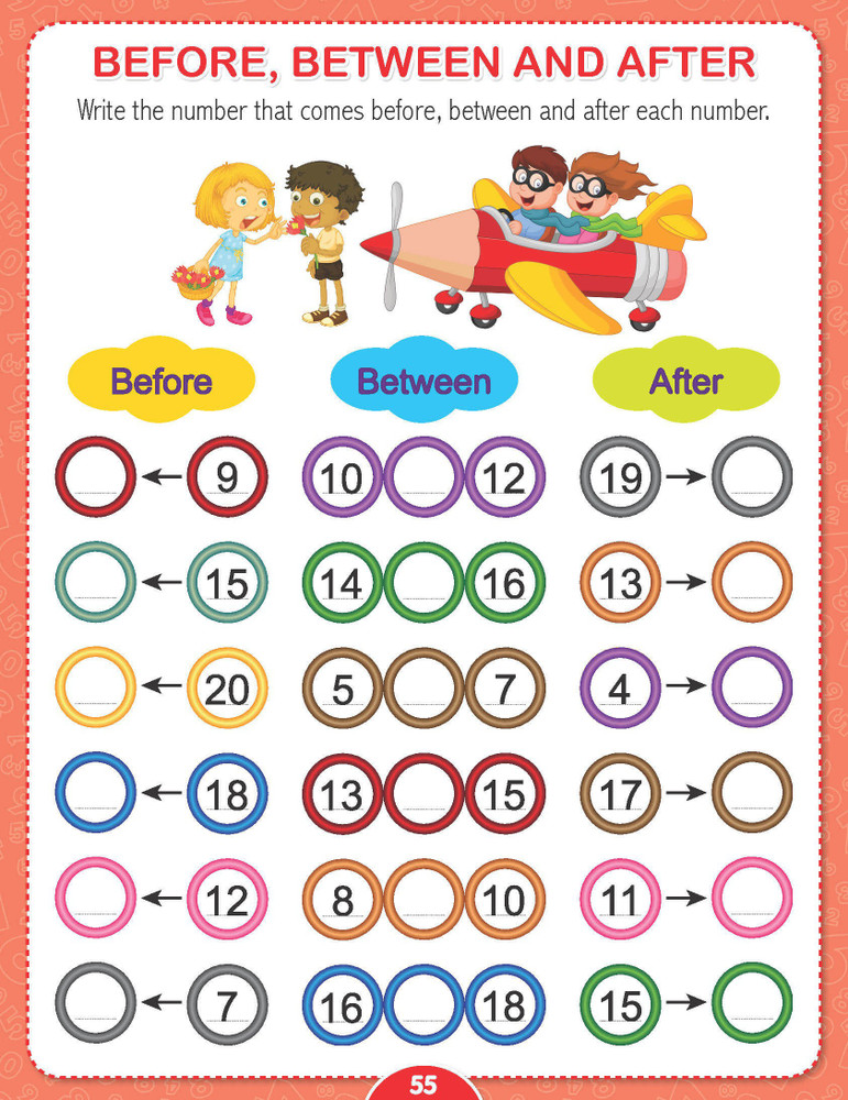 Ordering Numbers Beyond 1000 Worksheets