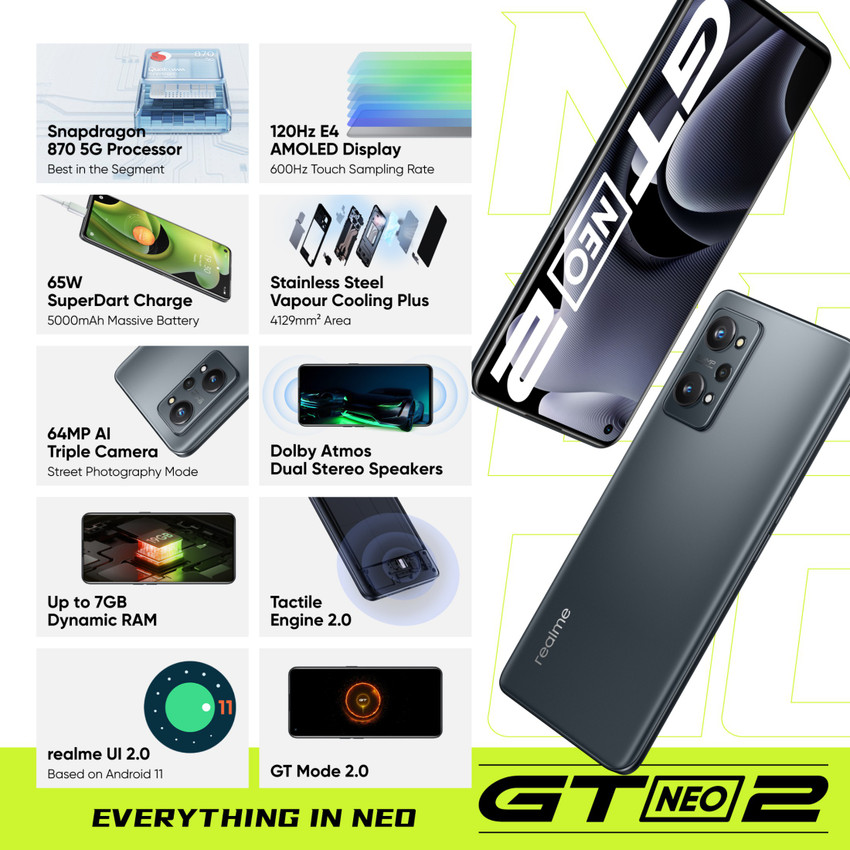realme GT NEO 2 ( 256 GB Storage, 12 GB RAM ) Online at Best realme GT NEO 2 ( 256 GB Storage, 12 GB RAM ) Online at Best