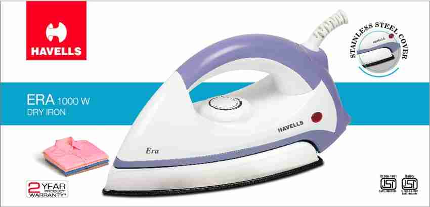 Havells dry iron era 1000w store