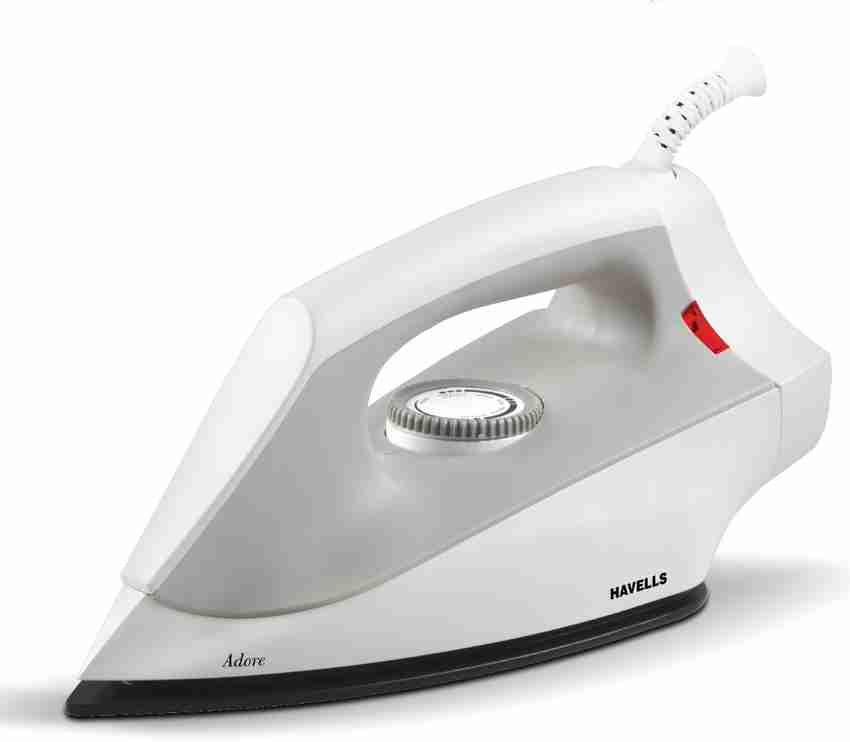 HAVELLS Adore 1000 W Dry Iron Price in India Buy HAVELLS Adore 1000 W Dry Iron Online at Flipkart