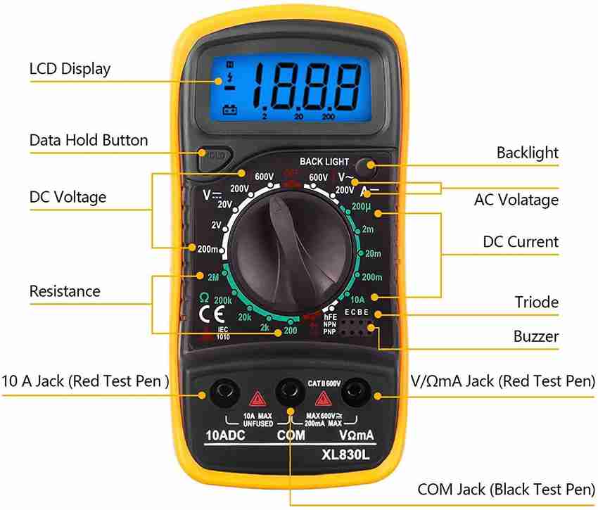 Digital Multimeter Parts