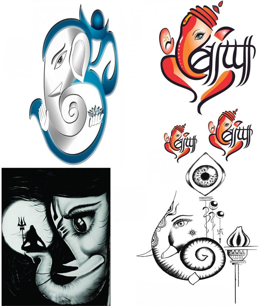 Simple Ganesha Tattoo