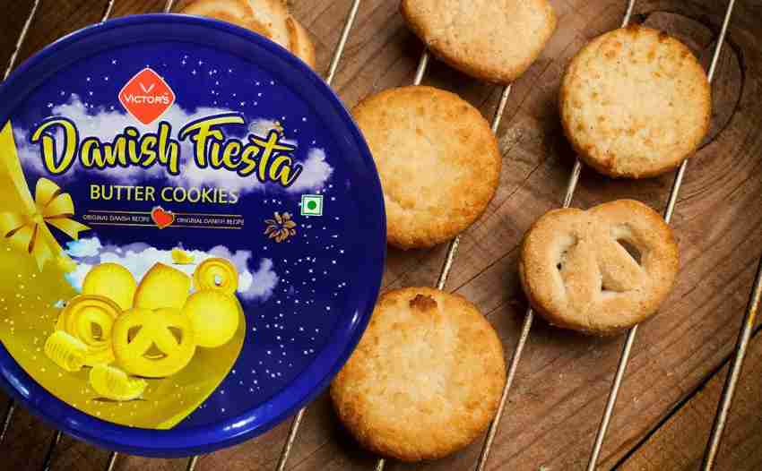 Victors Danish excellent Fiesta Butter Cookies