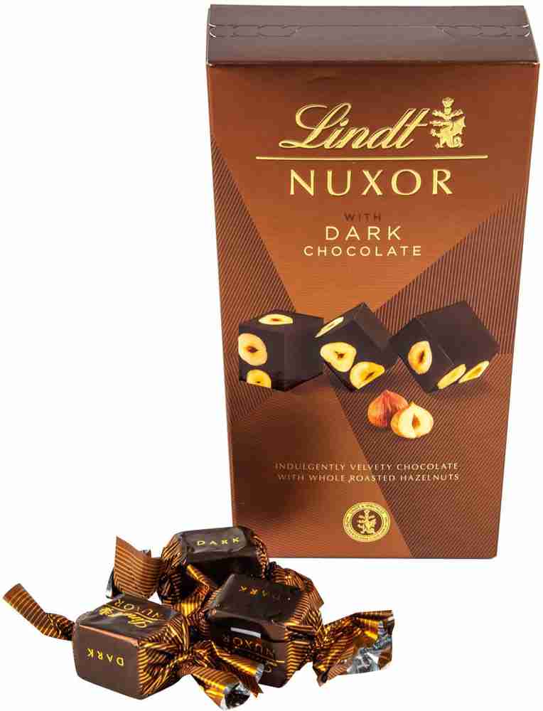 LINDT Nuxor With Dark Chocolate Imported 165gms Fudges Price in India Buy LINDT Nuxor With Dark Chocolate Imported 165gms Fudges online at Flipkart