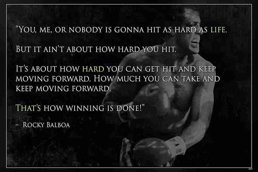 Rocky Movie Funny Sayings