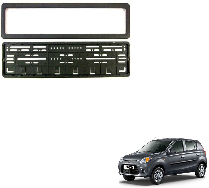 Number plate garnish alto 800 store