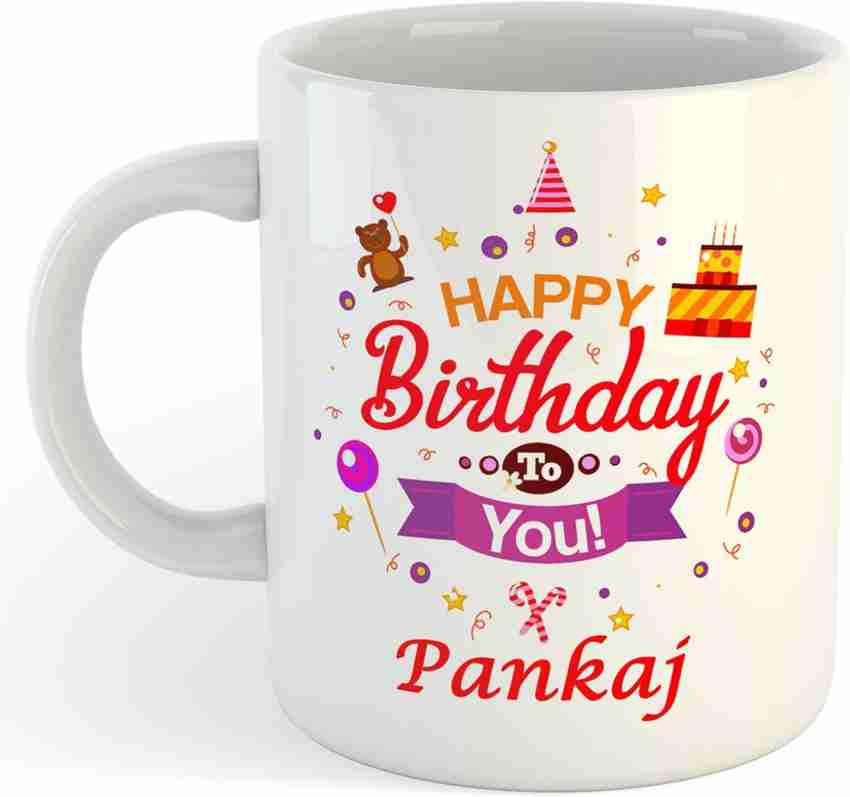 Happy Birthday Pankaj Logo Happy Birthday Pankaj GIF 🎂 Images